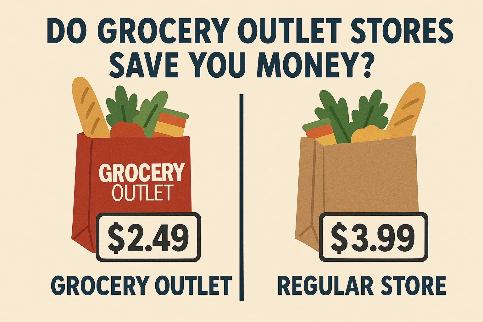 Do Grocery Outlet Stores Save You Money? Price Comparison ...
