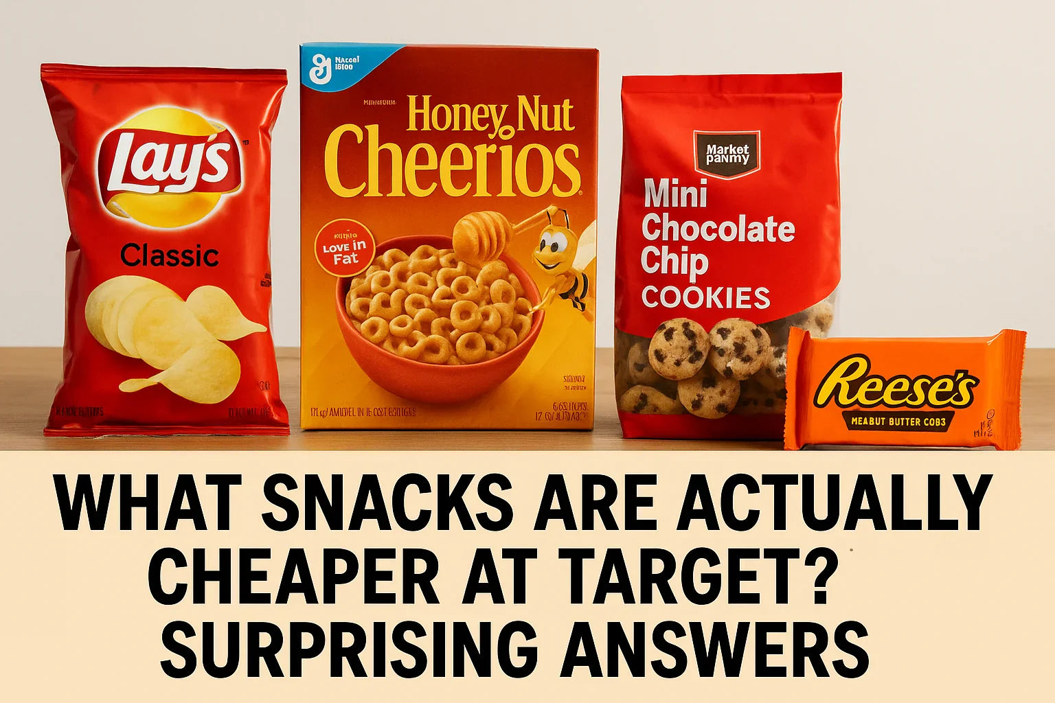 What Snacks Are Actually Cheaper at Target? Surprising Answers ...