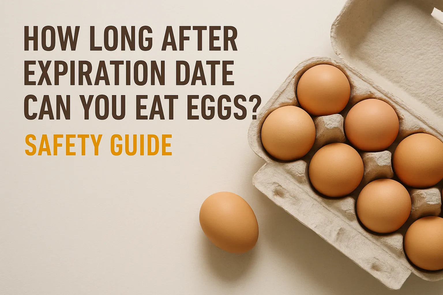 How Long After Expiration Date Can You Eat Eggs? Safety Guide ...
