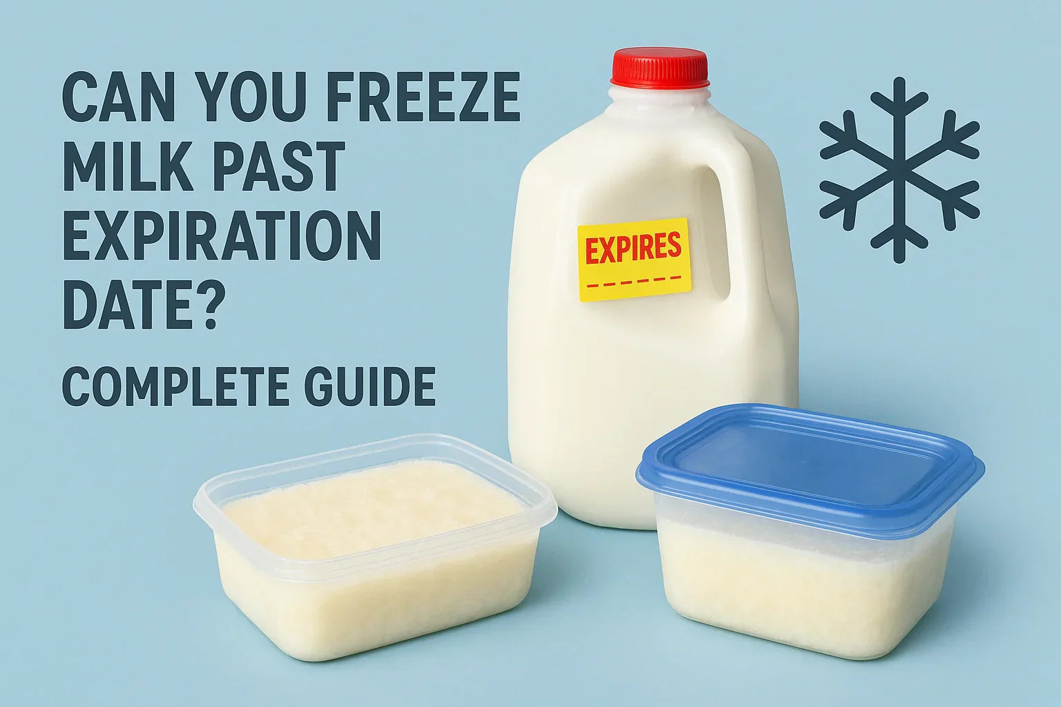Can You Freeze Milk Past Expiration Date? Complete Guide – BargainBoxed.com