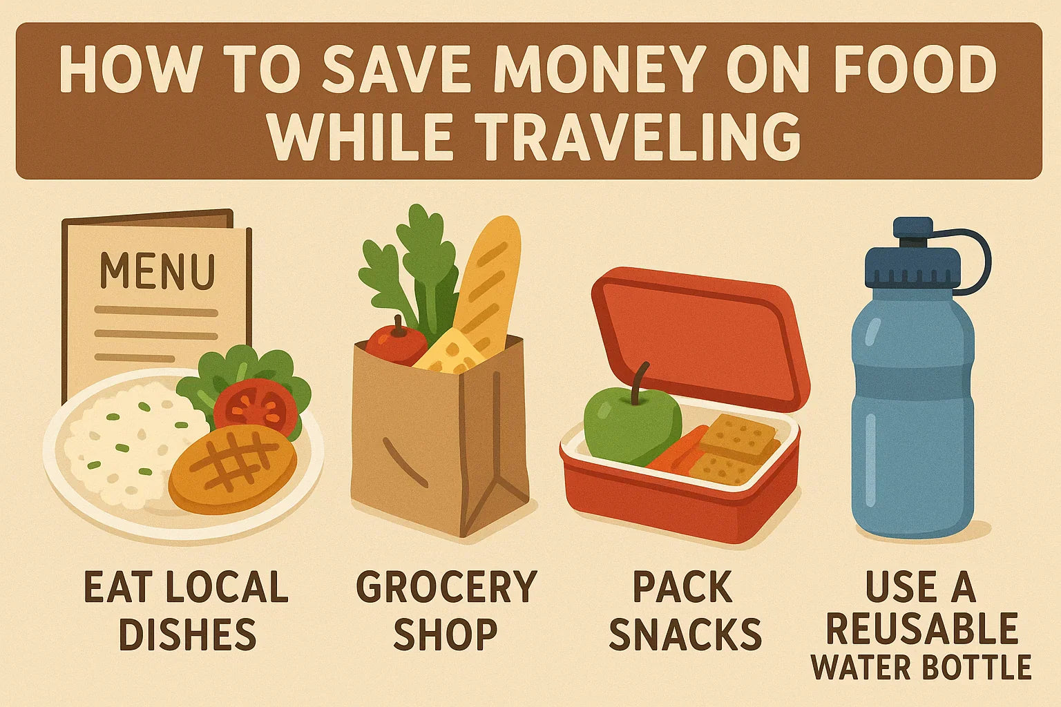 How to Save Money on Food While Traveling: 20 Proven Tips ...