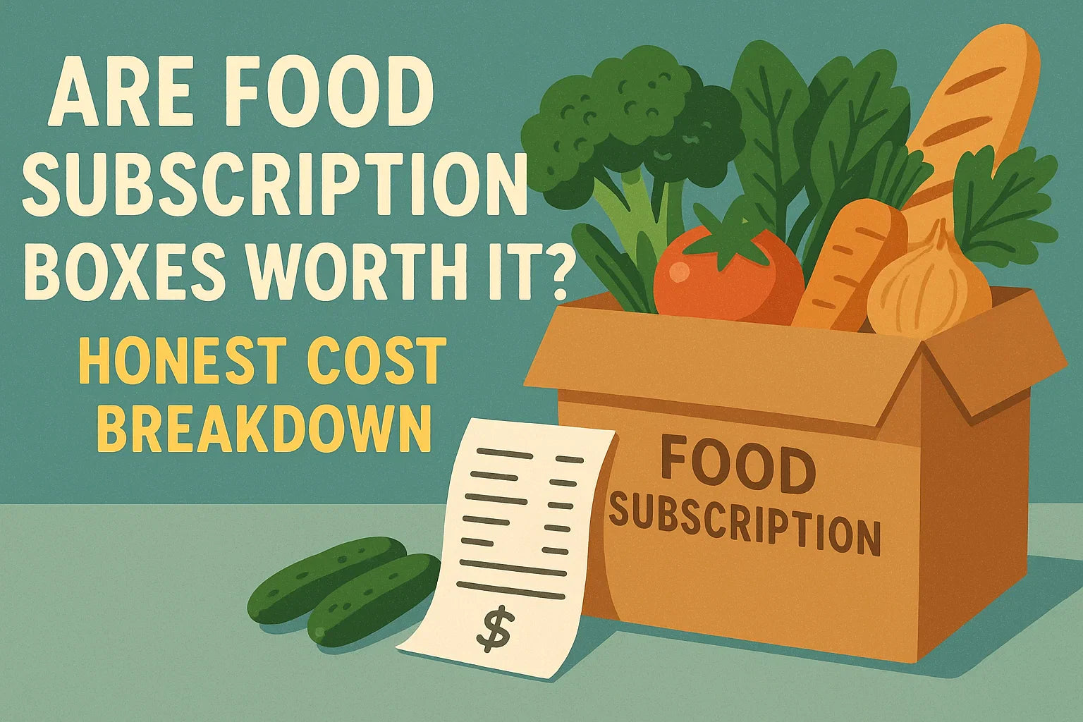 Are Food Subscription Boxes Worth It? Honest Cost Breakdown – BargainBoxed.com