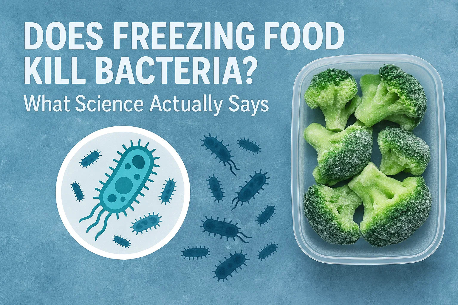Does Freezing Food Kill Bacteria? What Science Actually Says ...