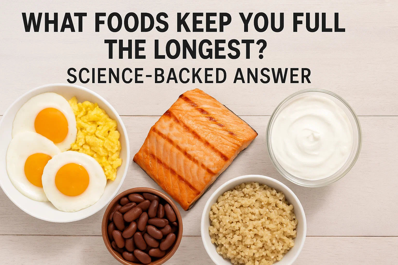 What Foods Keep You Full the Longest? Science-Backed Answer ...
