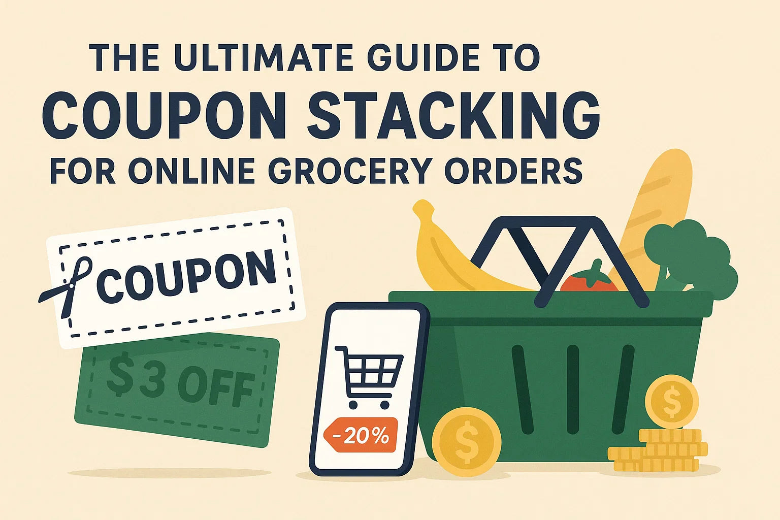 Ultimate Guide to Coupon Stacking for Online Grocery Orders ...