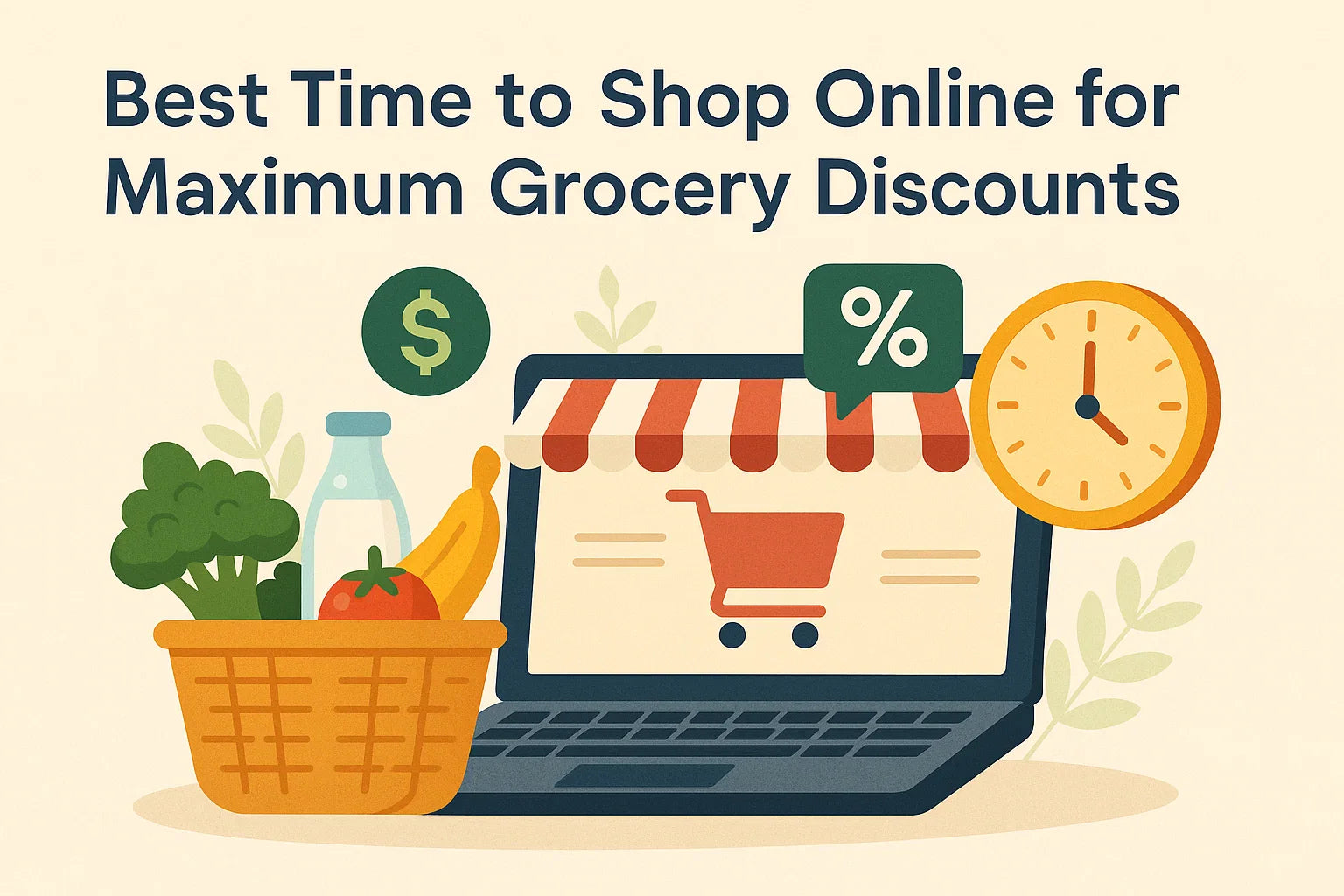 Best Time to Shop Online for Maximum Grocery Discounts – BargainBoxed.com